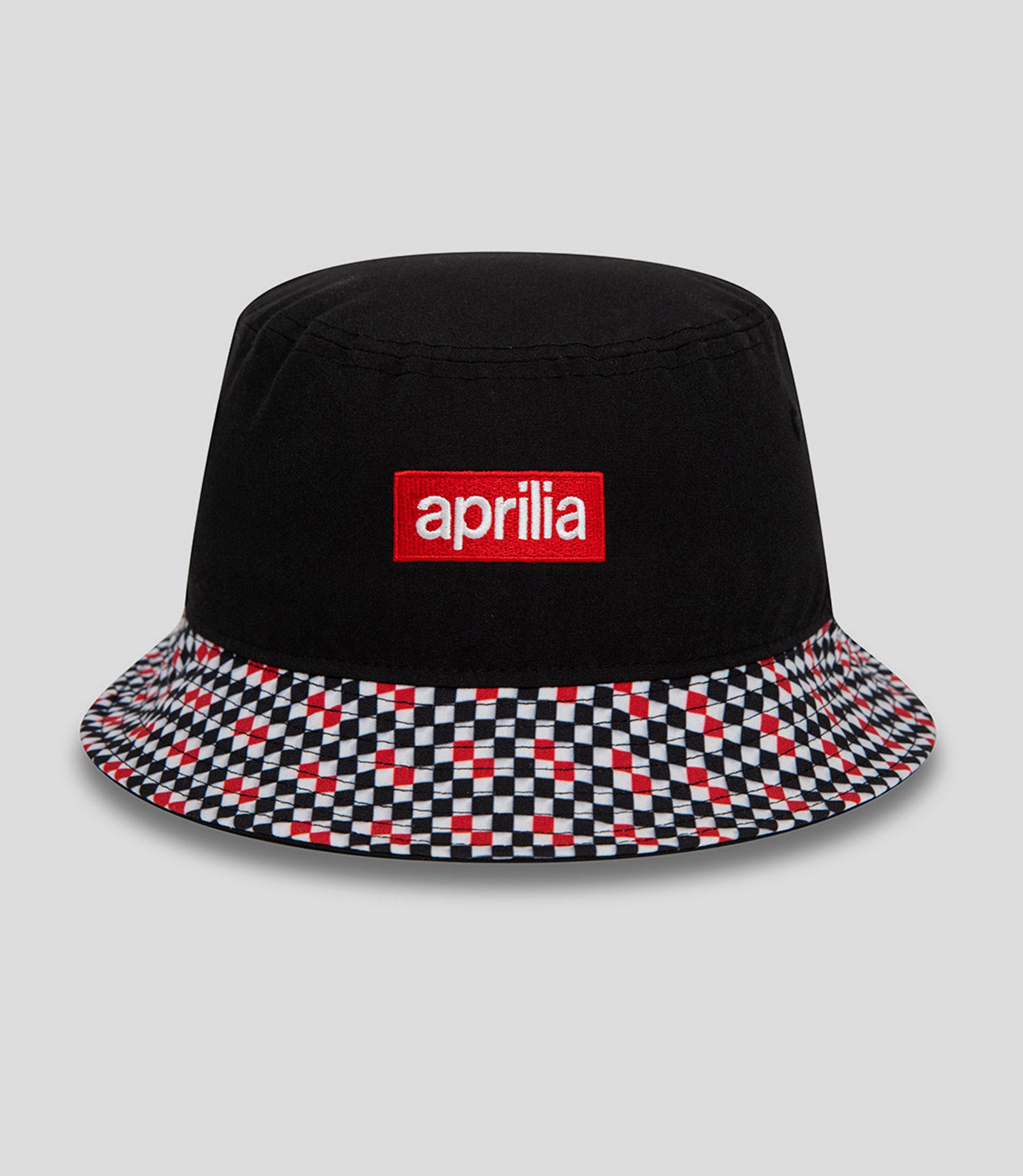 Unisex New Era Aprilia Print Tapered Bucket Cap - Black