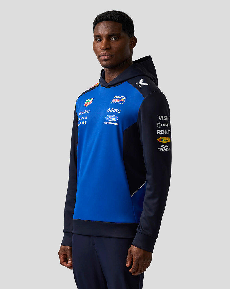 Oracle Red Bull Racing Unisex Teamline Overhead Hoodie - Night Sky / S
