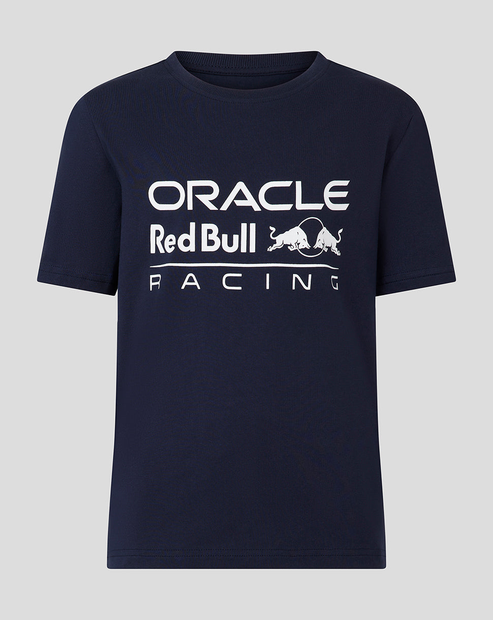 Oracle Red Bull Racing Junior Large Front Logo T-Shirt - Night Sky